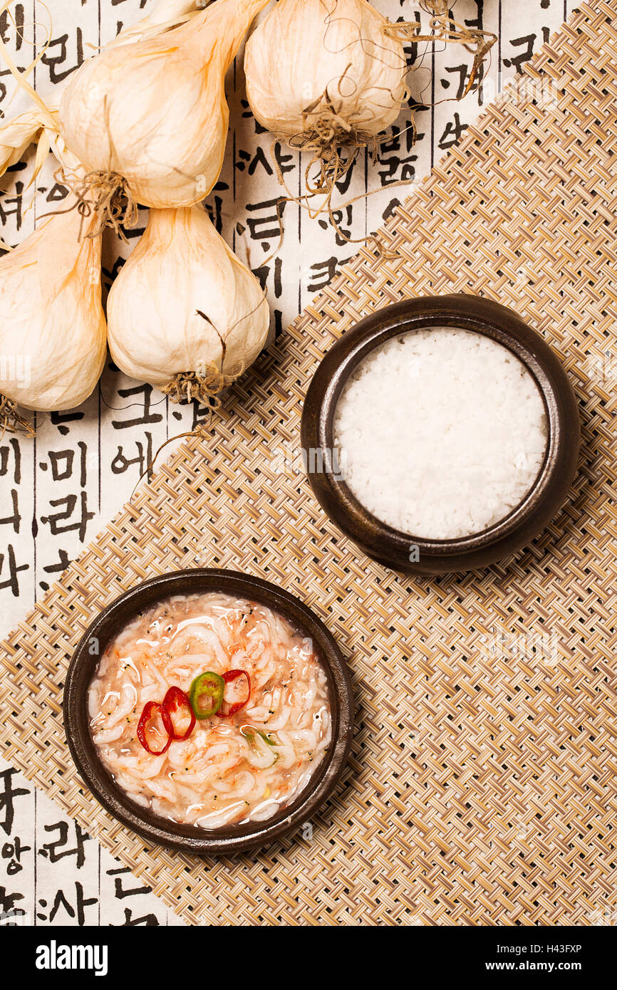Korean Cuisine: Salted Fermented Fish/Seafood Stock Photo - Alamy