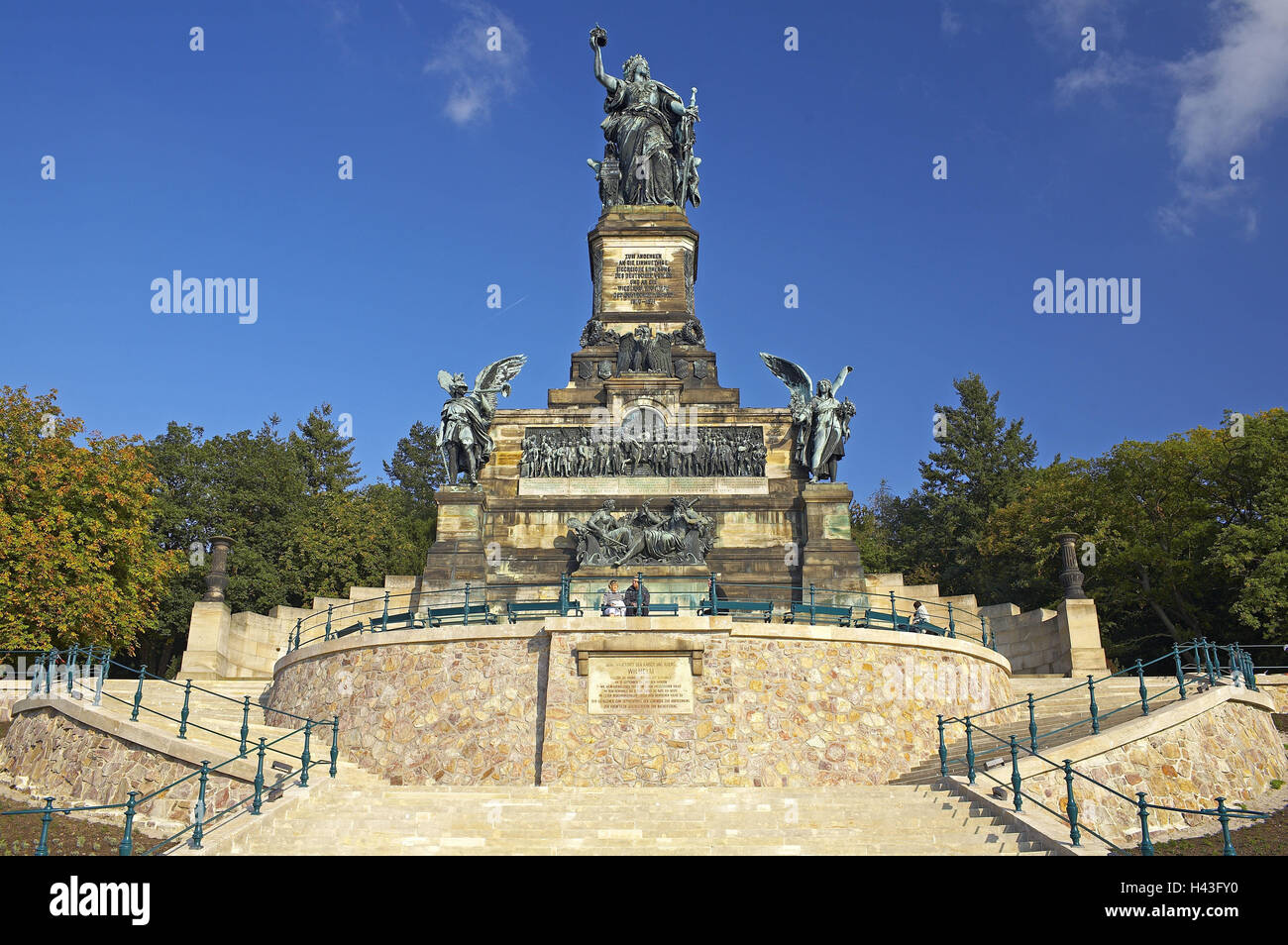 Germany, Hessen, rough home, copse monument, visitor, no model release ...