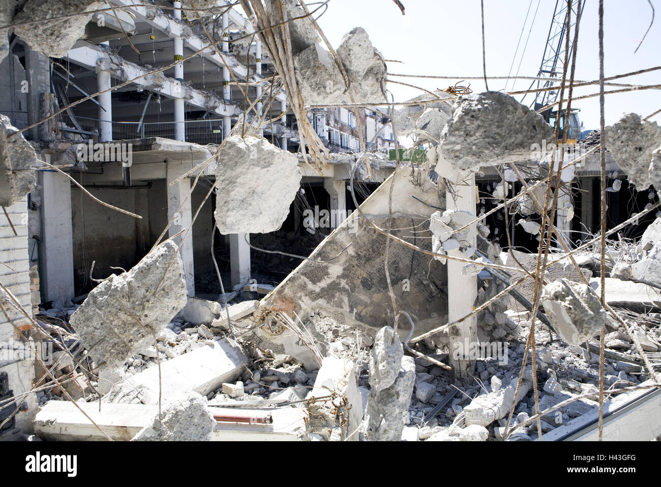 House, demolition, remains Stock Photo - Alamy