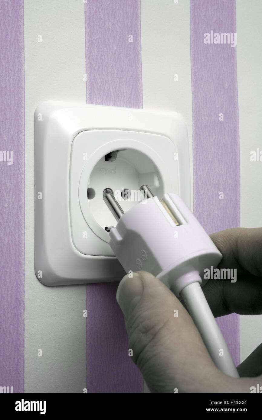 Unplugged cable socket hi-res stock photography and images - Alamy