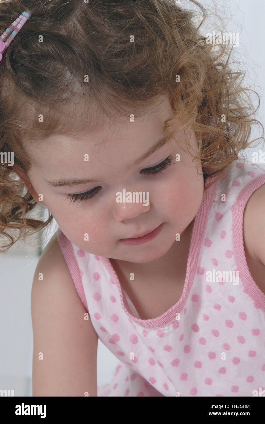 Infant, girl, portrait Stock Photo - Alamy