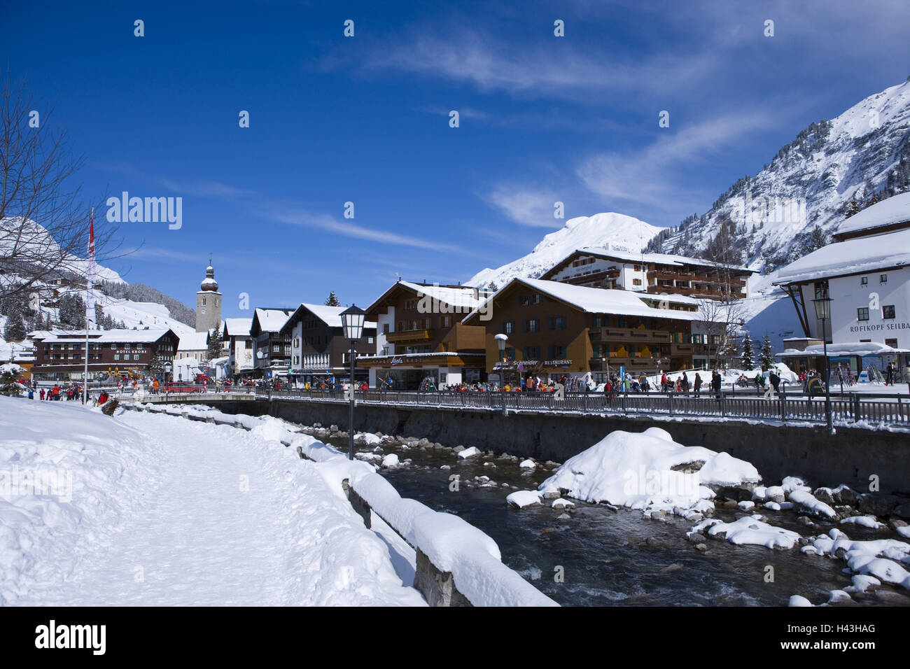 Lech in the mountain arl hi-res stock photography and images - Alamy