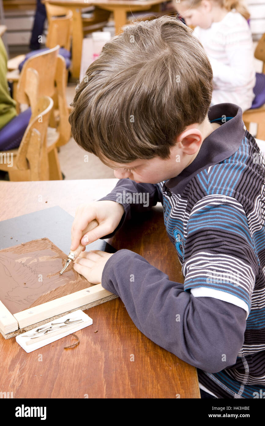 Linocut hi-res stock photography and images - Alamy