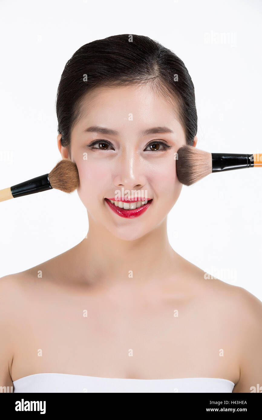 Beautiful Asian Woman/ Skin Care & Beauty Concept Stock Photo - Alamy