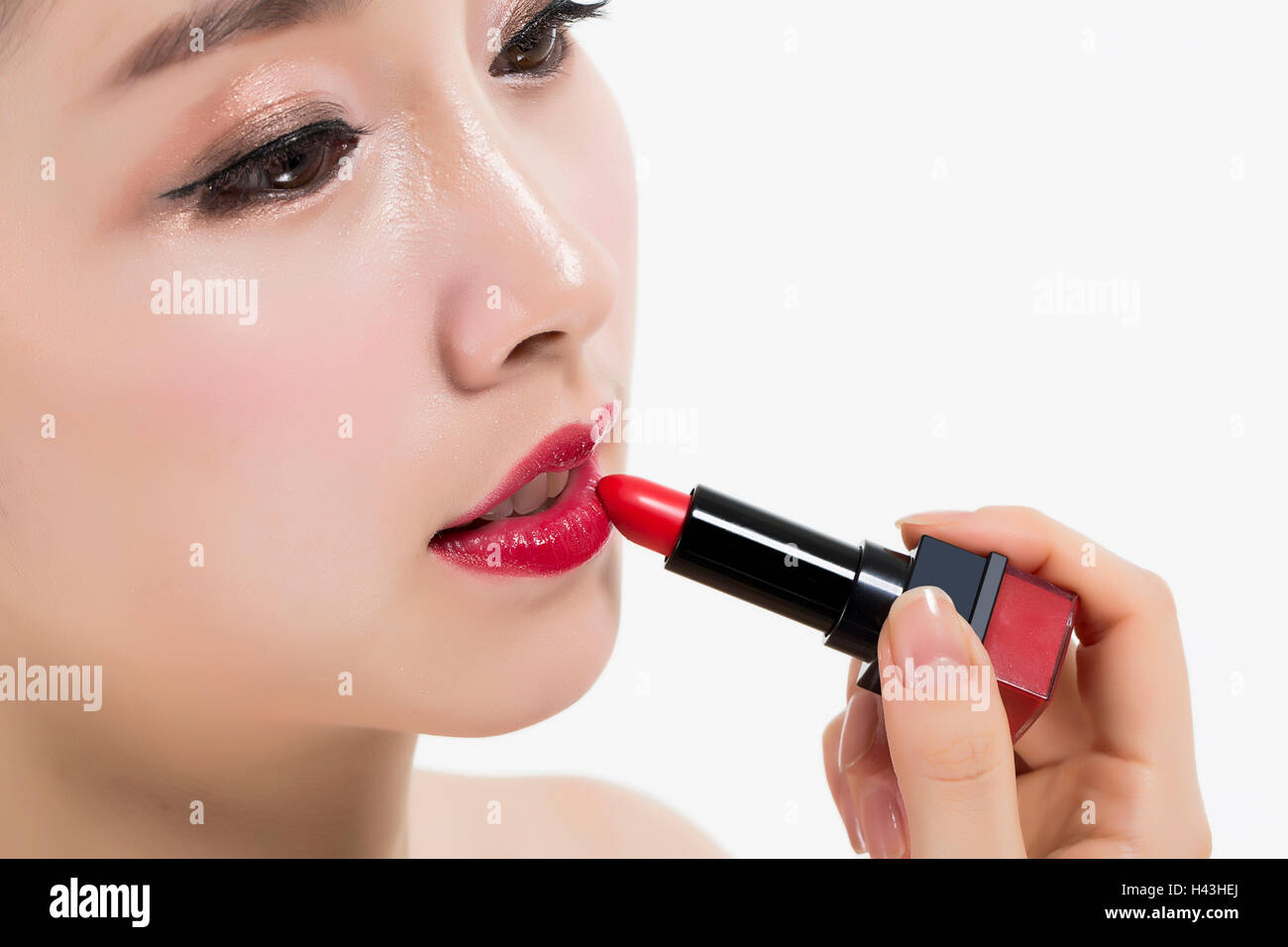Beautiful Asian Woman/ Skin Care & Beauty Concept Stock Photo - Alamy