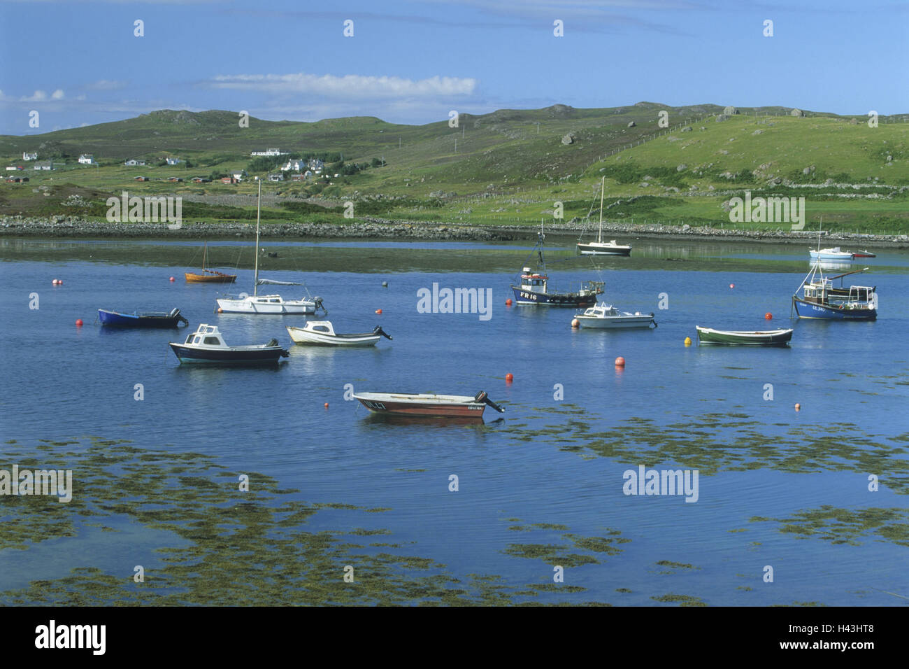 Great Britain, Scotland, northern highland, Achiltibuie, coastal ...