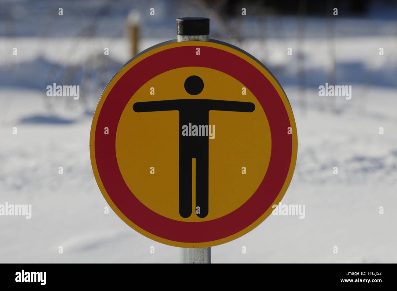 No parking sign, "No passage", trajectory traffic, sign, road sign, ban ...