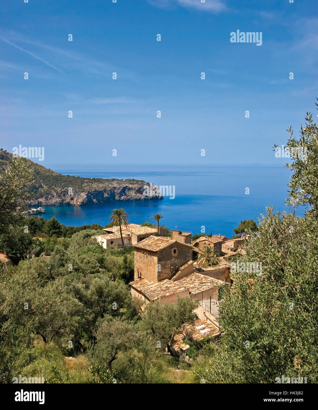 Spain, the Balearic Islands, island Majorca, Lluc Alcari, local view ...