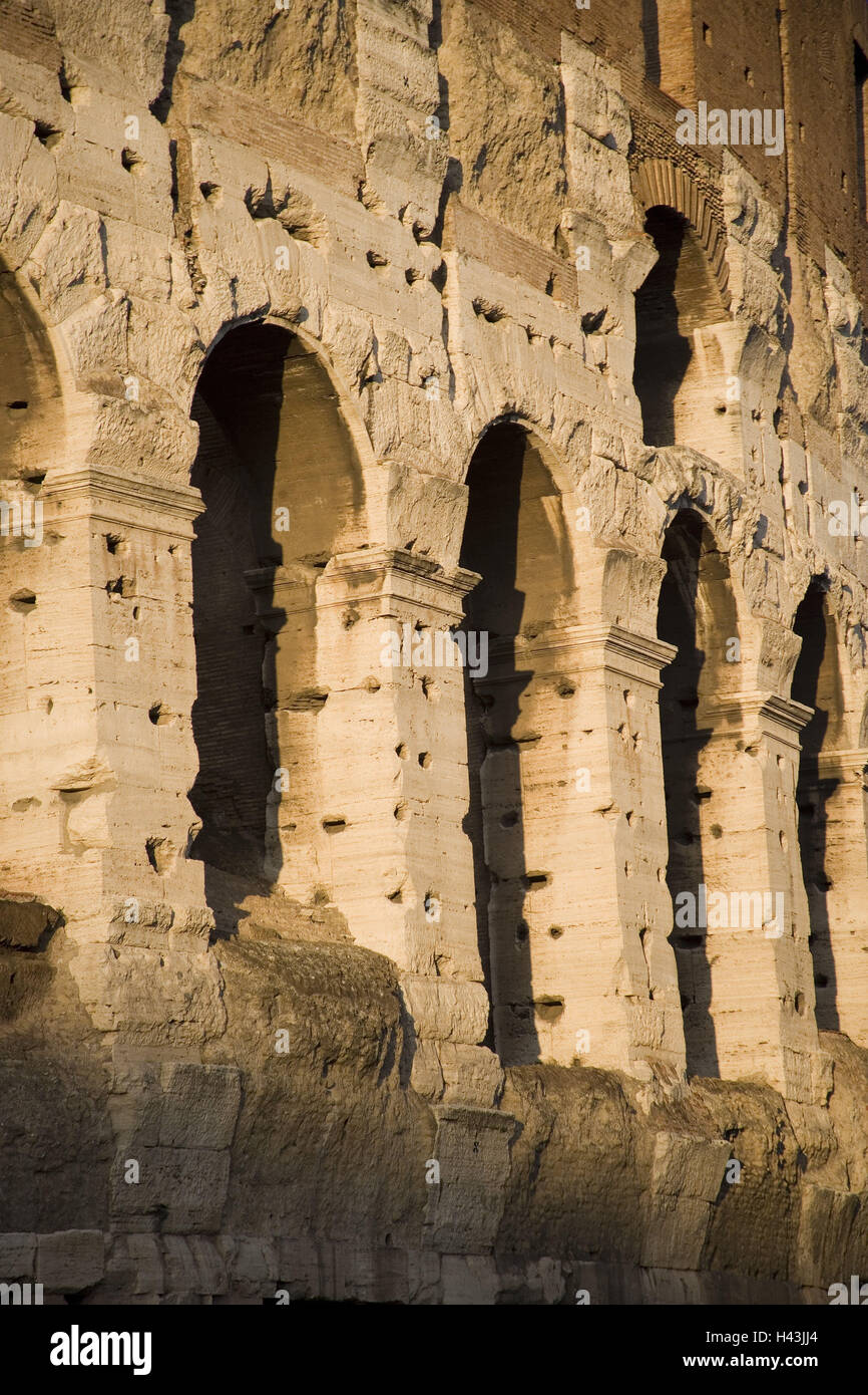 Italy, Rome, Coliseum, detail Stock Photo - Alamy