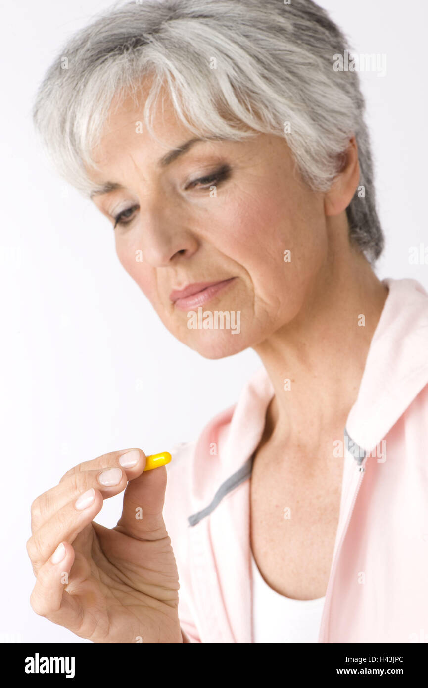 Senior, capsule, look, portrait, cropped Stock Photo - Alamy