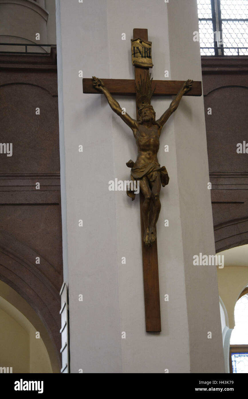 Pillar with cross hi-res stock photography and images - Alamy