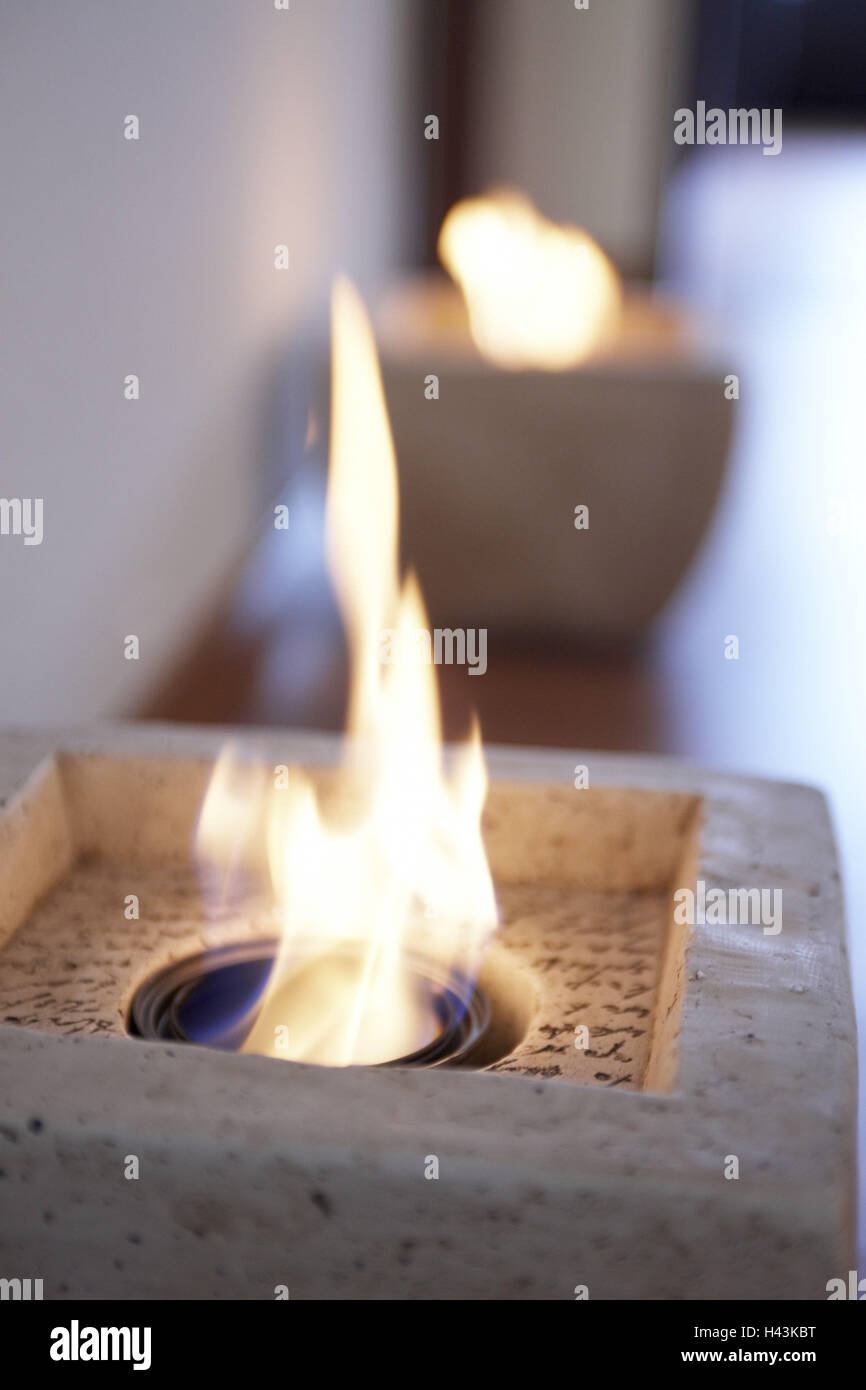 Medical spa, therapy, fire Stock Photo - Alamy