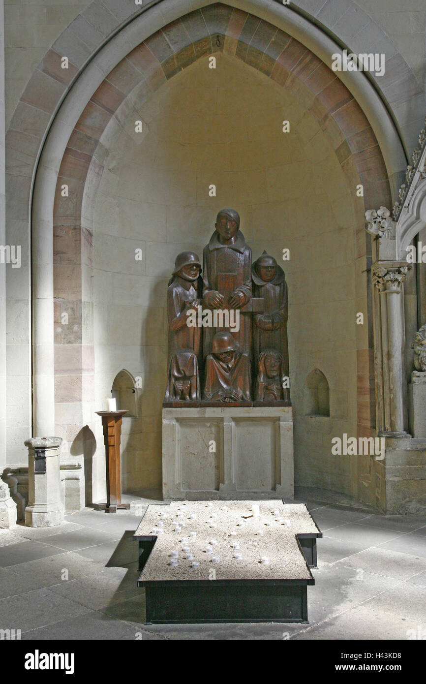 Germany, Saxony-Anhalt, Magdeburg, cathedral, interior view, monument ...