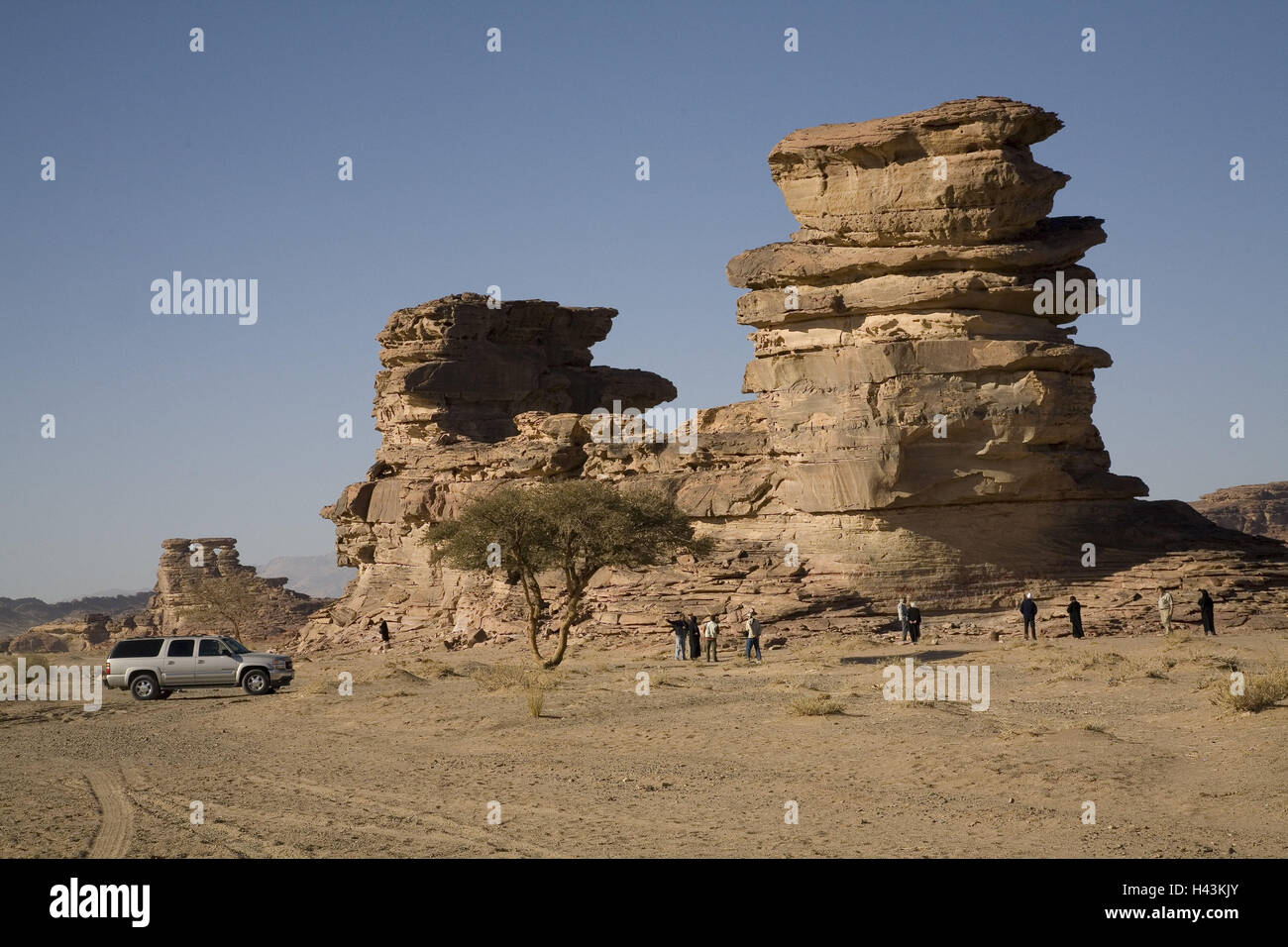 Saudi Arabia, province Tabuk, Hisma-mountain world, tourist Stock Photo ...