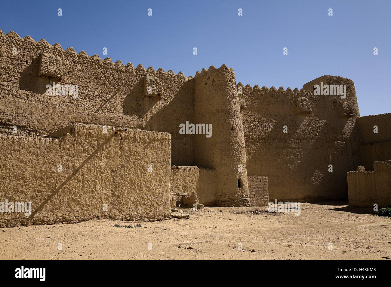 Saudi Arabia, province Tabuk, city Tayma, Ibn Rumman palace, 18 cent ...