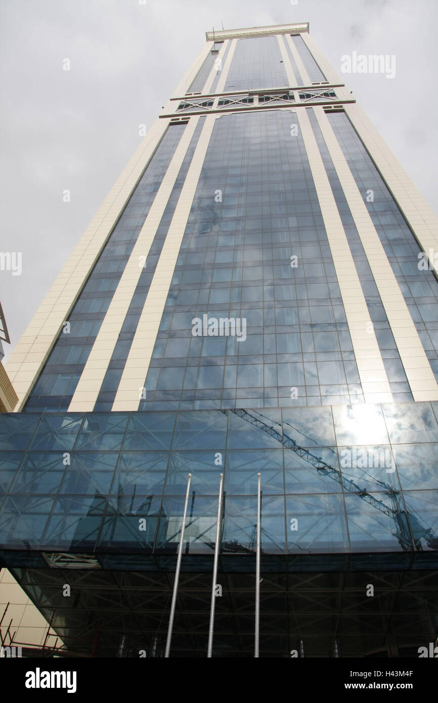 Qatar, Doha, high rise, hotel, detail, Qatar, destination, building ...