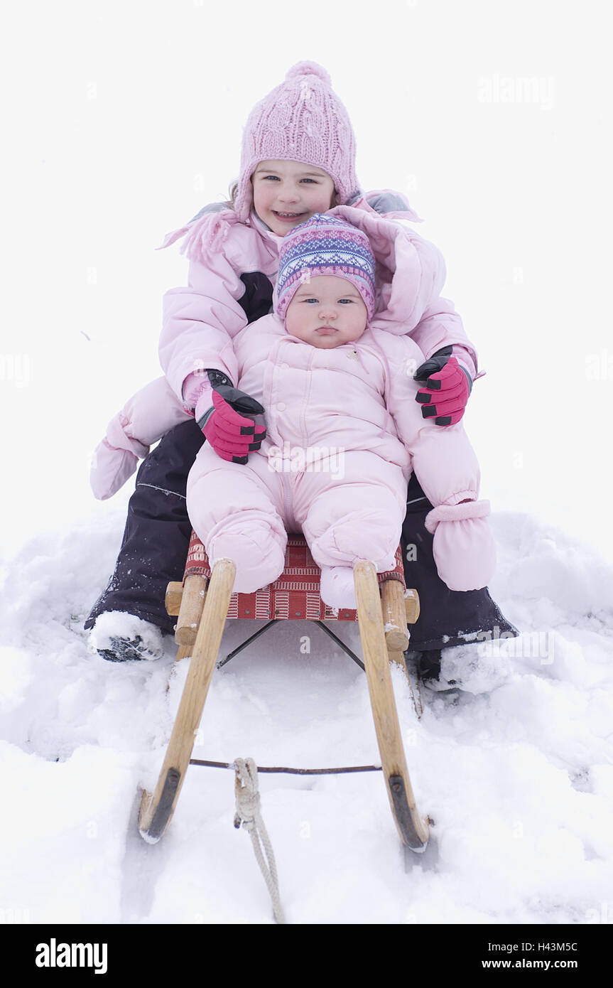 Children sit on slide Stock Photo - Alamy