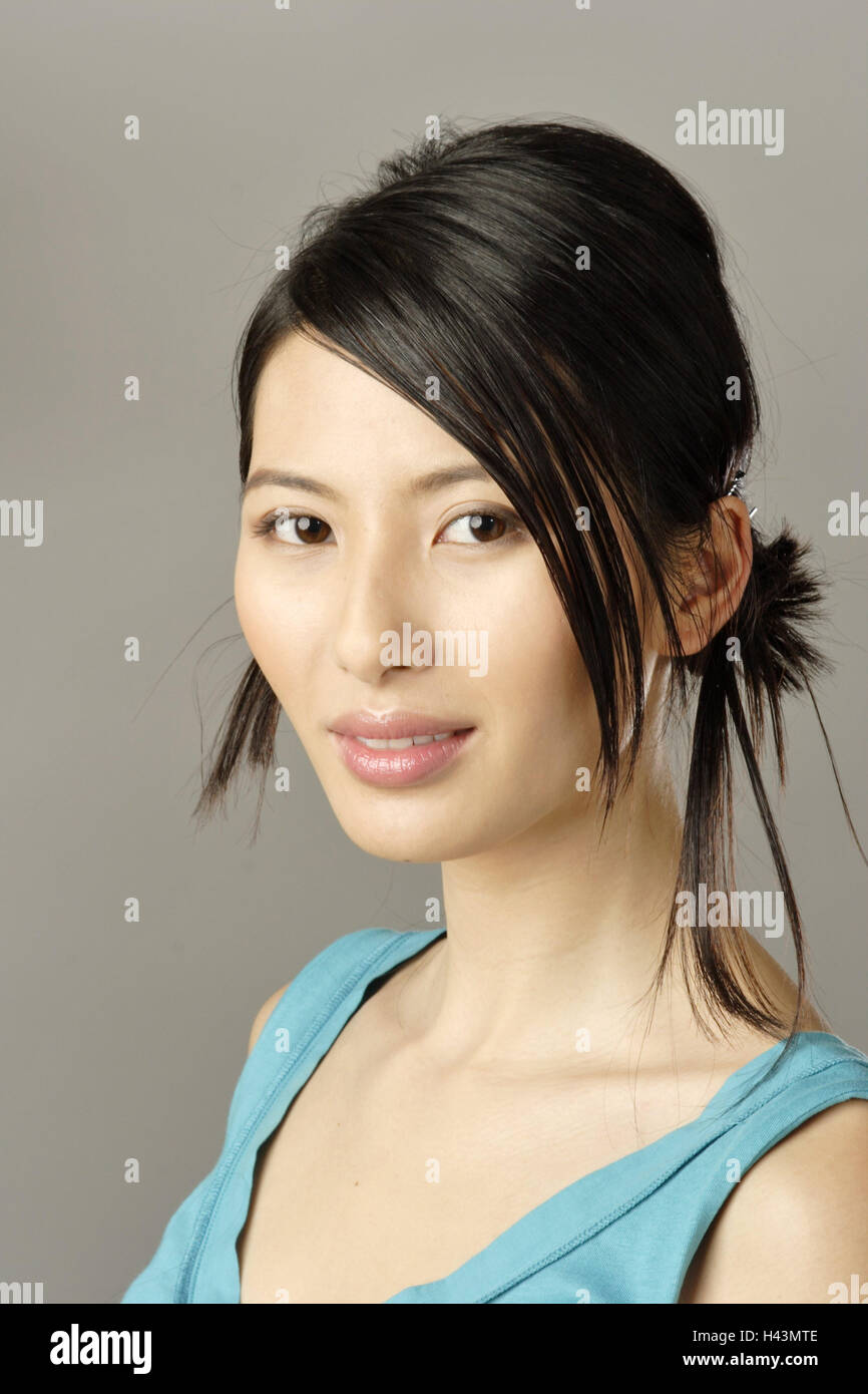 Asian, smile, portrait Stock Photo - Alamy