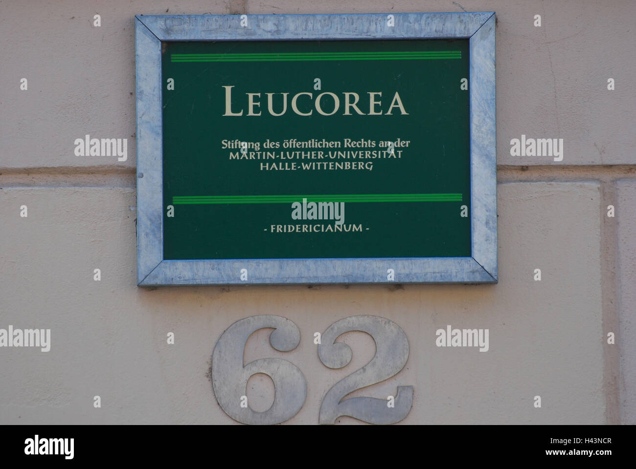 Germany, Saxony-Anhalt, Lutherstadt Wittenberg, university ...