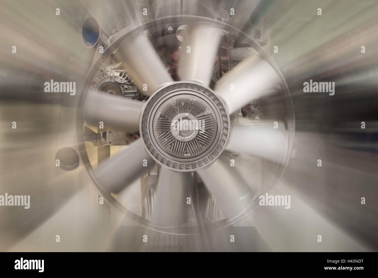 Engine fan, detail, blur Stock Photo - Alamy