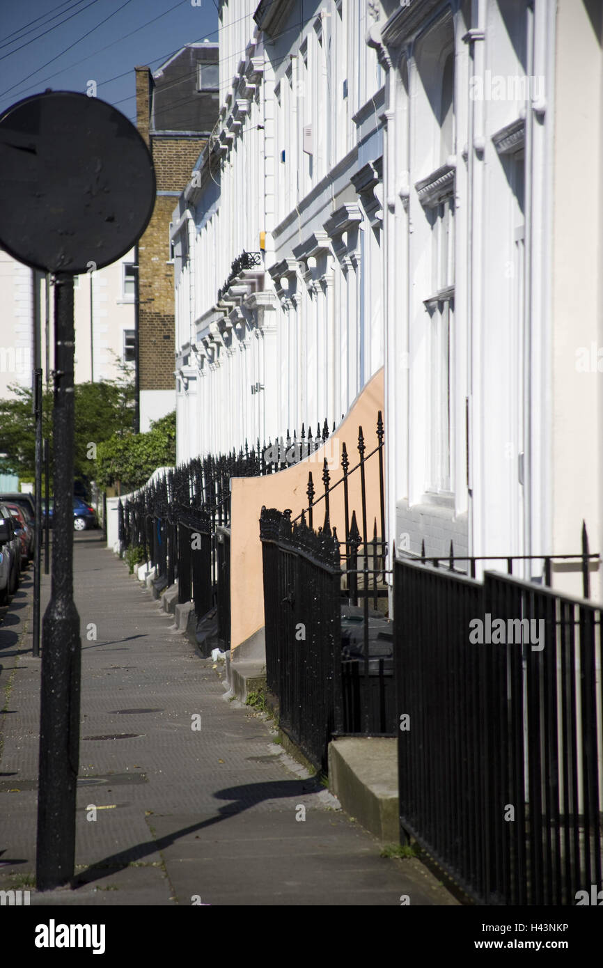 Great Britain, England, London, Notting Hill, Portobello Road, terrace ...