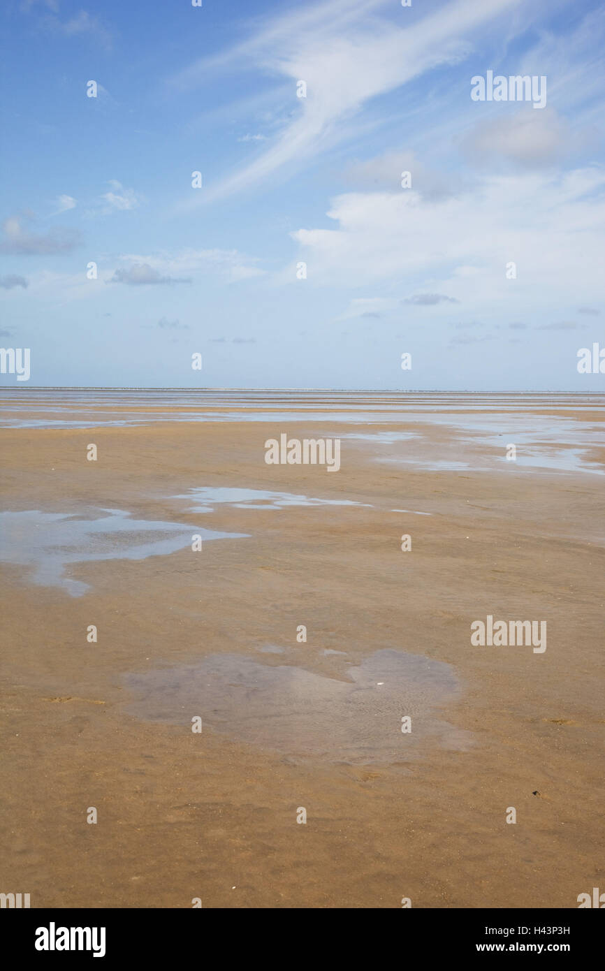 The North Sea, watt, tides Stock Photo - Alamy