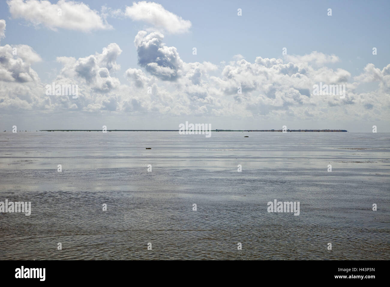 The North Sea, watt, tides Stock Photo - Alamy