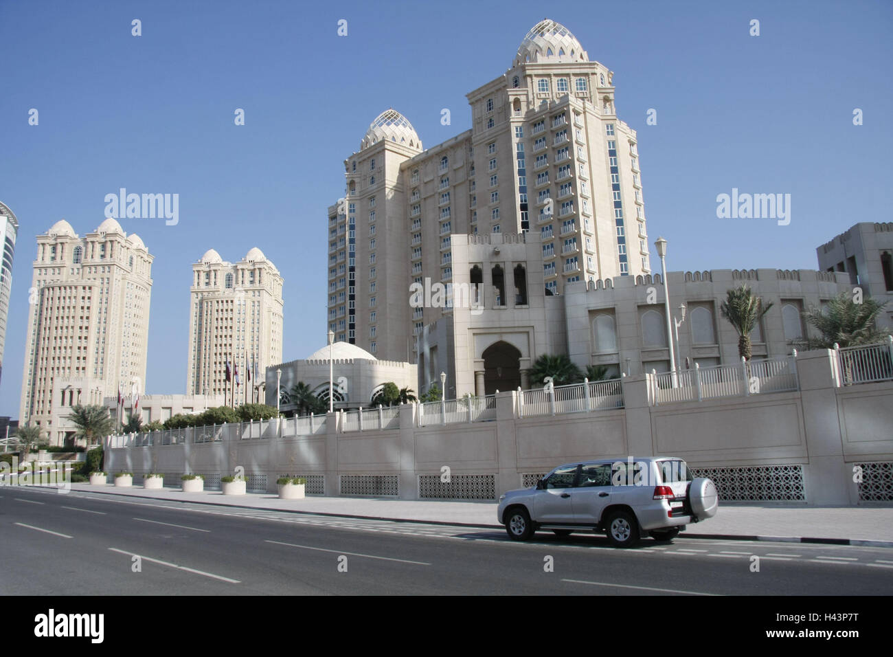 Qatar, Doha, high rises, Four Seasons hotel, Qatar, architecture ...