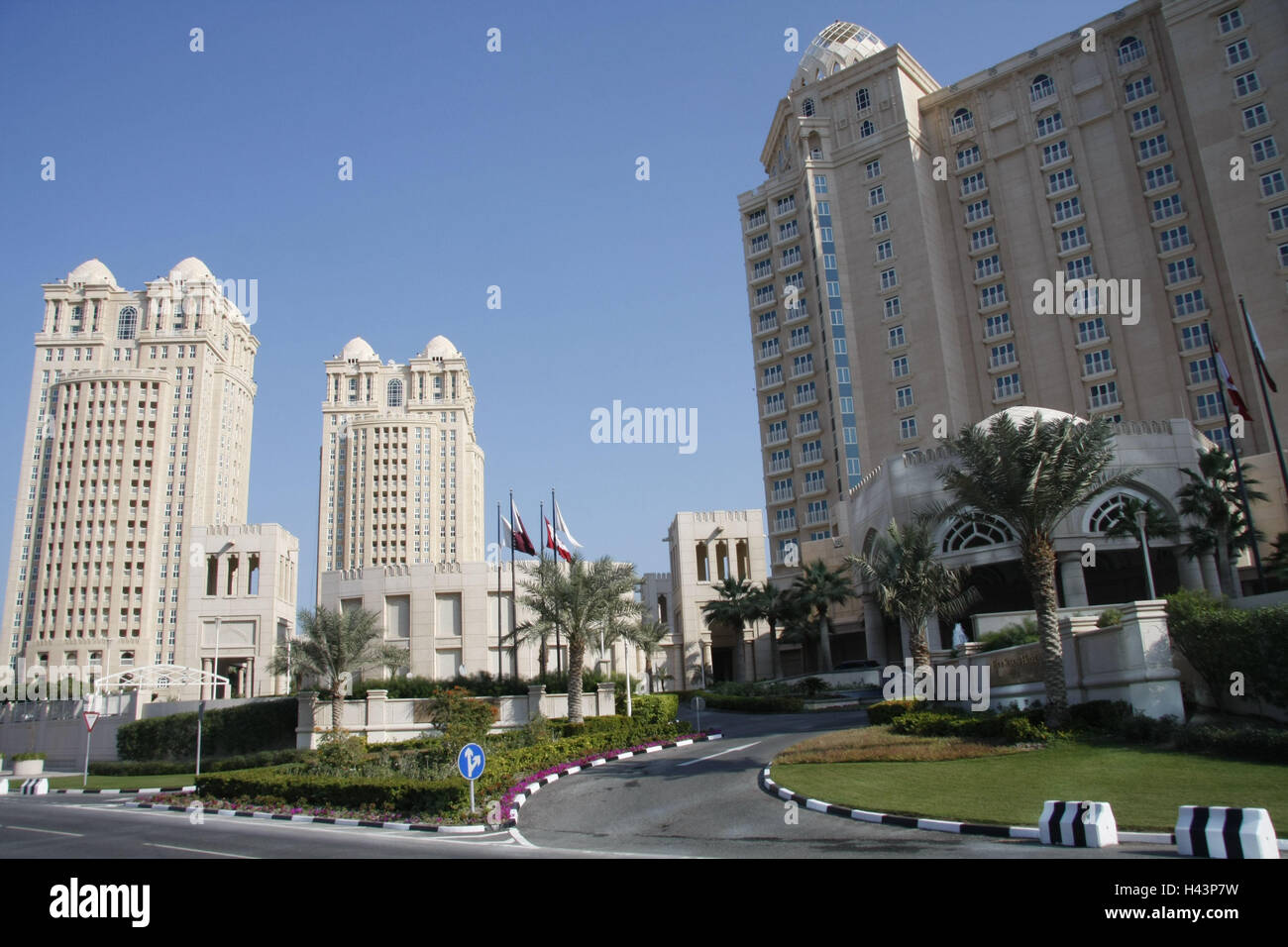 Qatar, Doha, high rises, Four Seasons hotel, Qatar, architecture ...