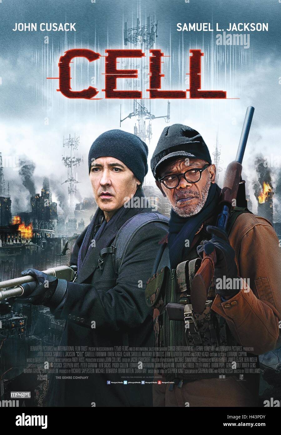 RELEASE DATE: June 10, 2016 TITLE: Cell STUDIO: Lionsgate DIRECTOR: Tod ...