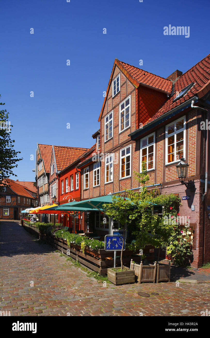 Germany, Lower Saxony, Stade, houses in the Old Town Stock Photo - Alamy