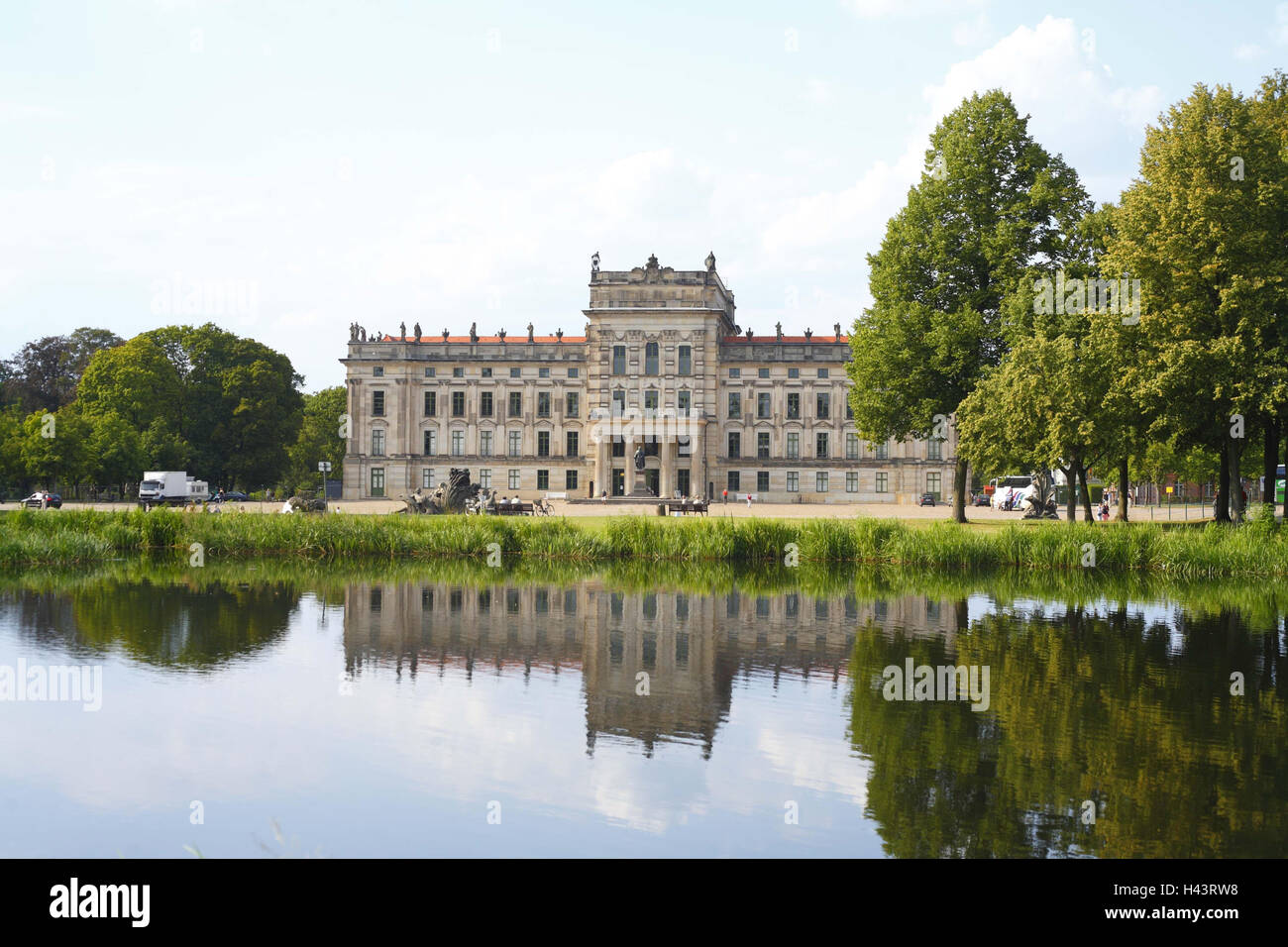 Germany, Mecklenburg-West Pomerania, Ludwigslust, baroque lock Stock Photo - Alamy