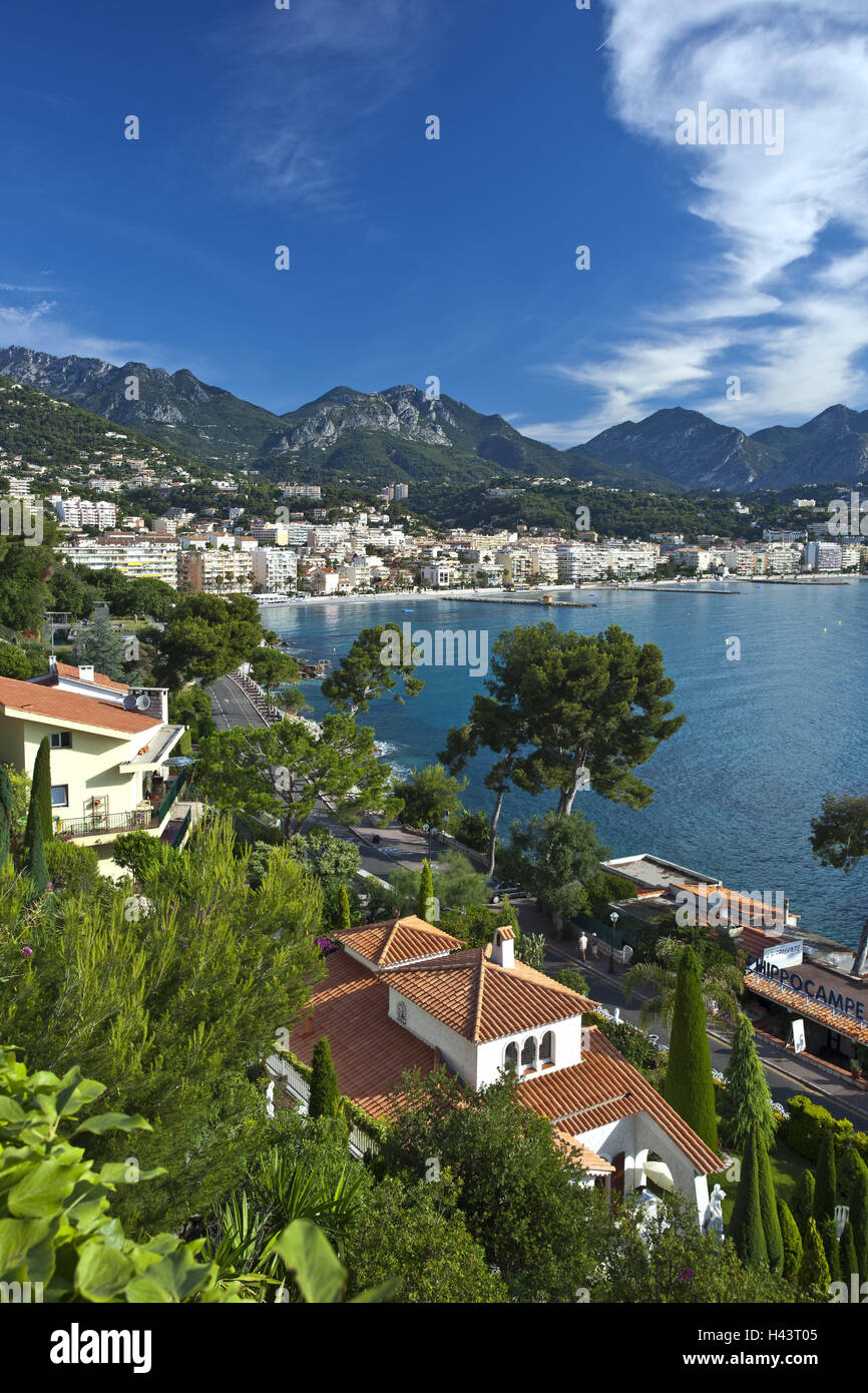 Cap martin villas france hi-res stock photography and images - Alamy