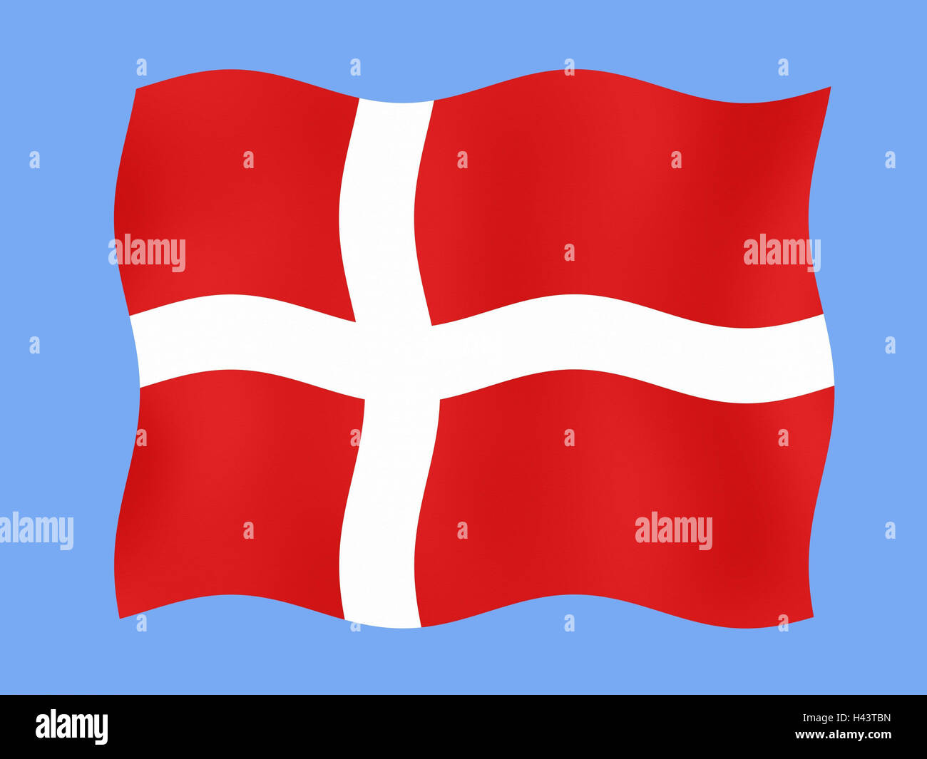 Denmark flag hi-res stock photography and images - Alamy
