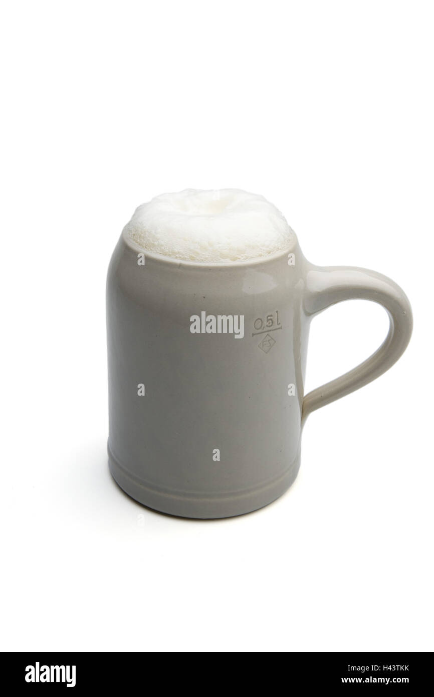 Beer mug, copy space Stock Photo - Alamy
