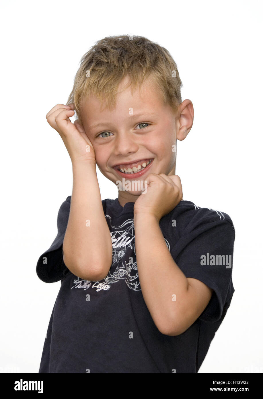 Half grin hi-res stock photography and images - Alamy