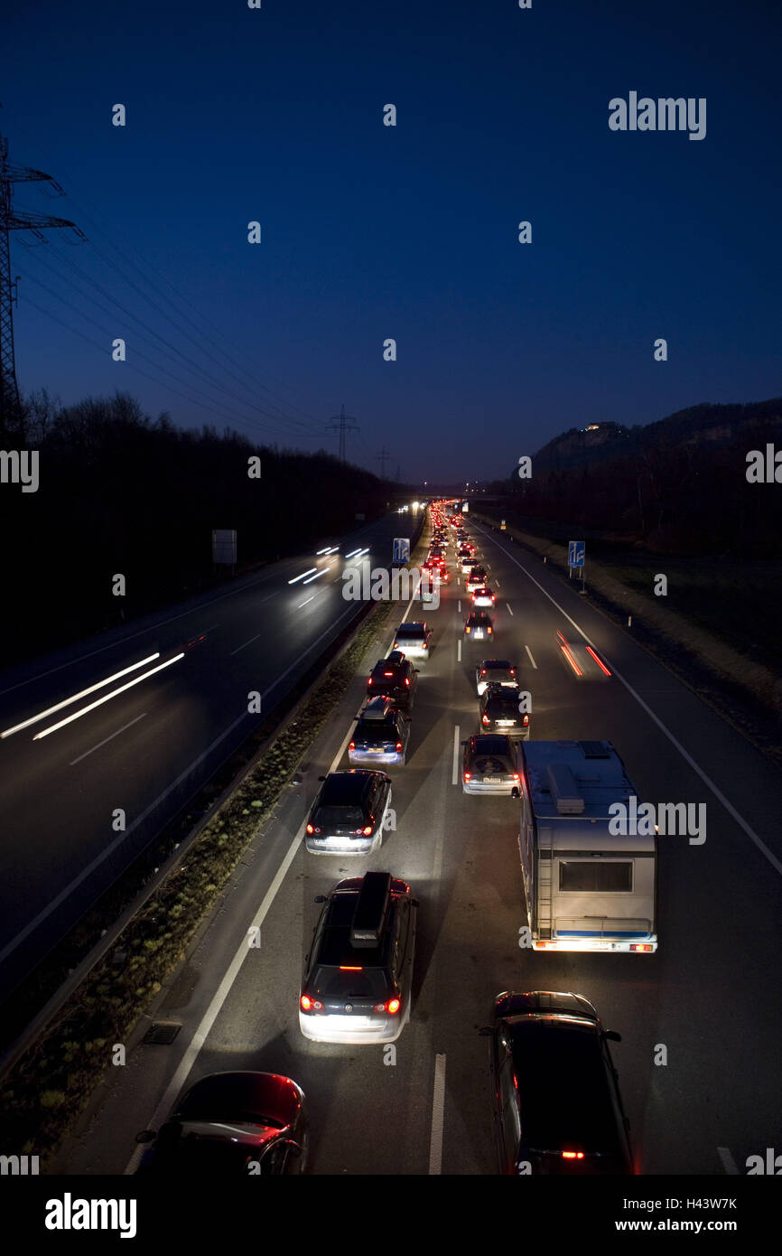 Austria, Vorarlberg, Bregenz, Rhine Valley highway A14, security tunnel ...