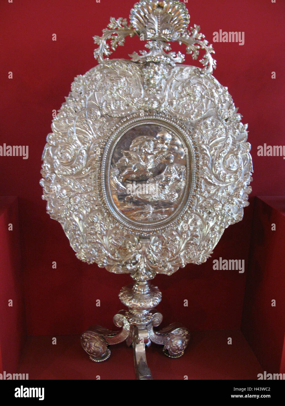 Czar's silver, chimney display screen, Augsburg, museum, exhibit ...