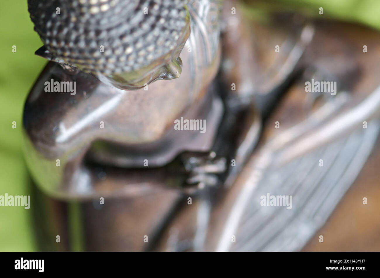 Yogi Buddha figure, sitting crossed-leg, from above Stock Photo - Alamy