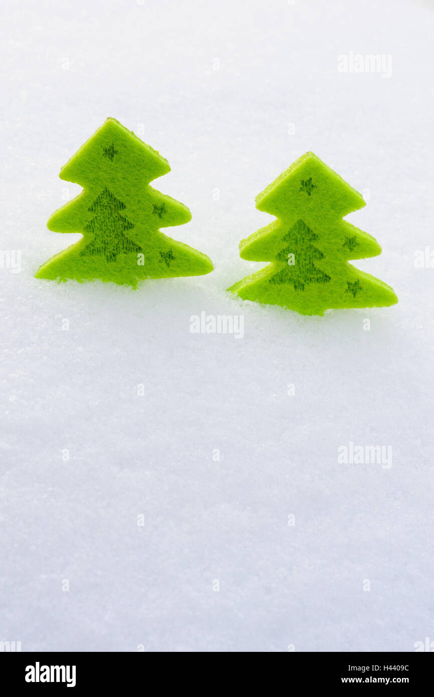 Green felt christmas trees hi-res stock photography and images - Alamy