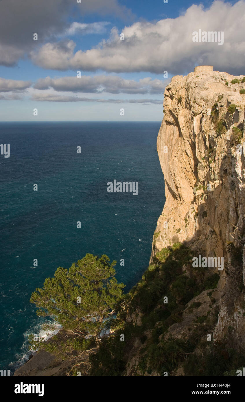 Spain, Majorca, peninsula form goal, steep coast, the Balearic Islands ...