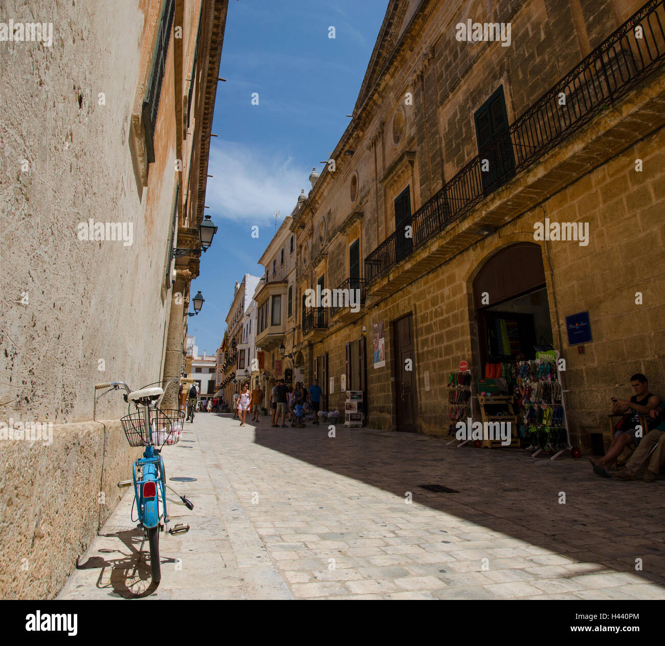 A Classic Ciutadella street Stock Photo - Alamy
