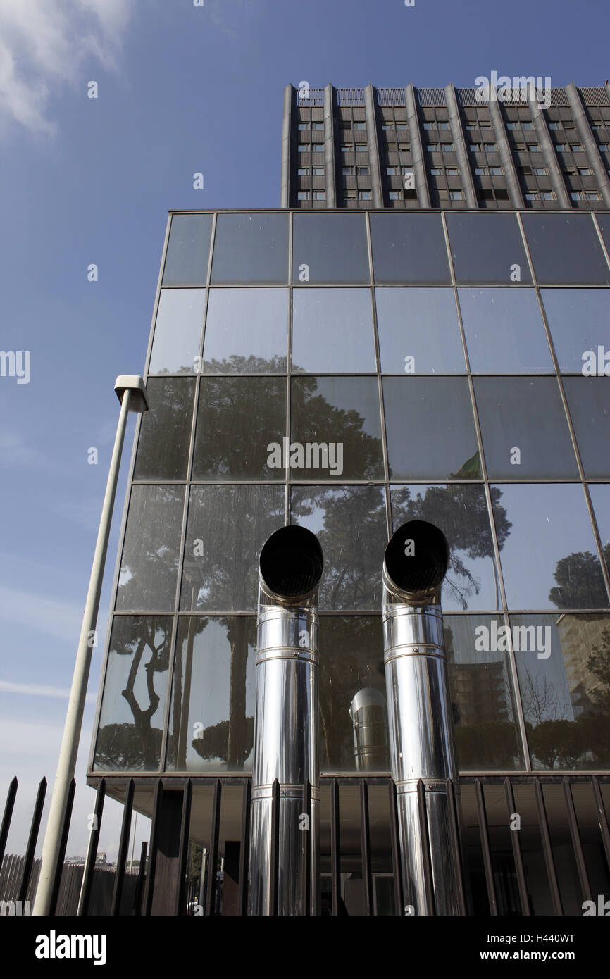 Italy, Rome, architecture, Esposizione universal Tu Roma, office ...