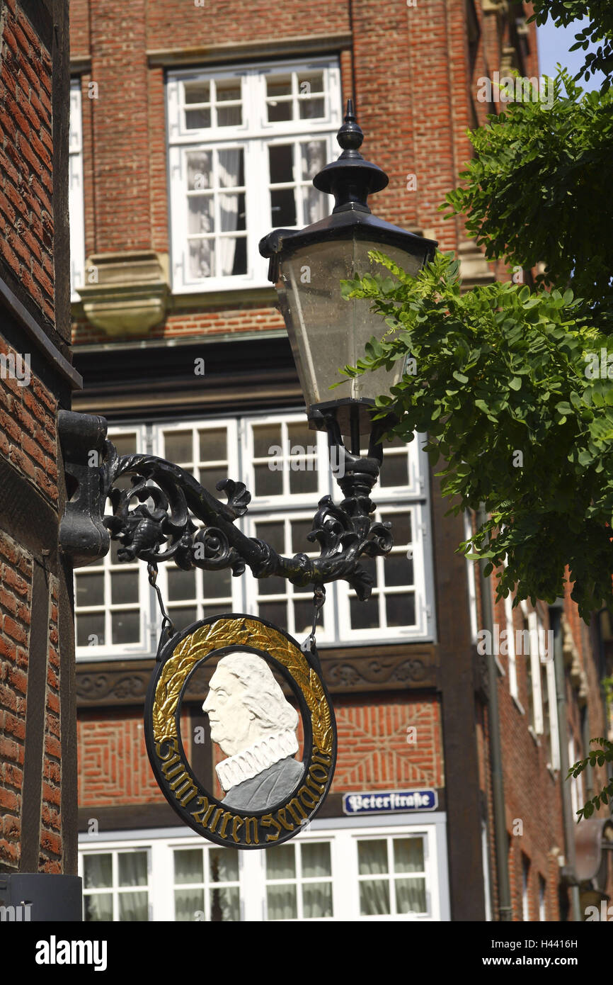 Germany, Hamburg, Peterstrasse, house facades, detail Stock Photo - Alamy
