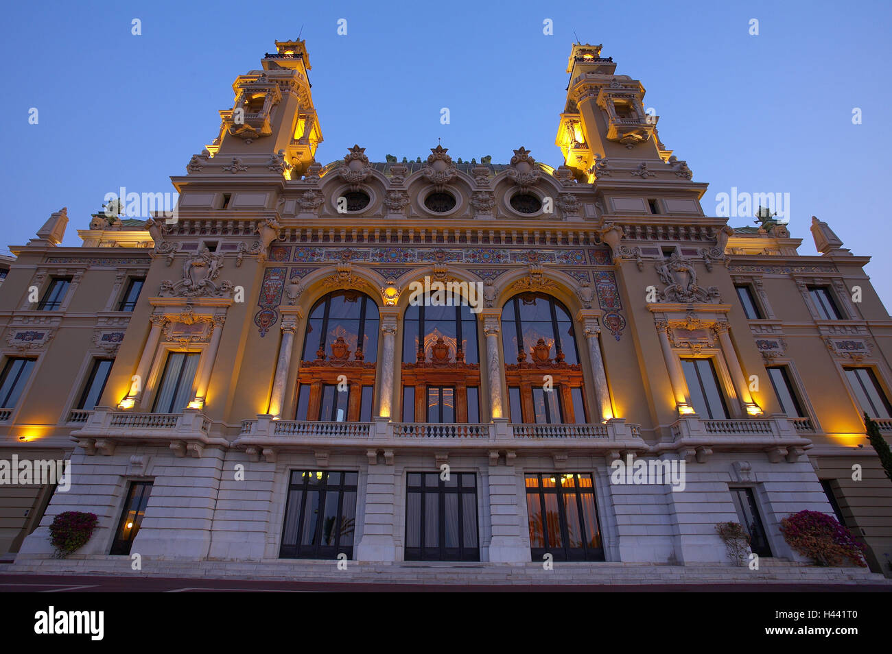 Monte carlo at dusk hi-res stock photography and images - Alamy