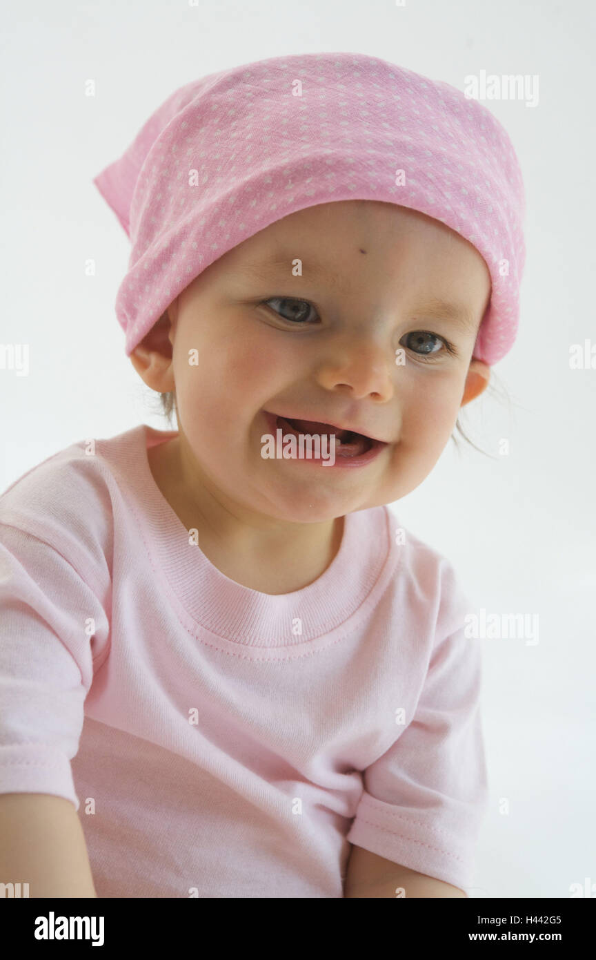 Baby, girl, laugh, smile, happy, brightly, portrait, child, innocence ...