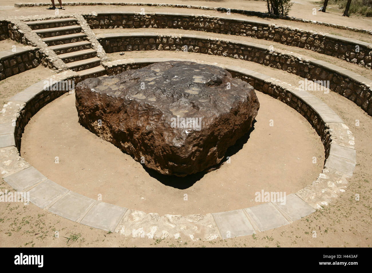 Namibia, Hoba meteorite, Africa, meteorite, Hoba, iron, place of ...