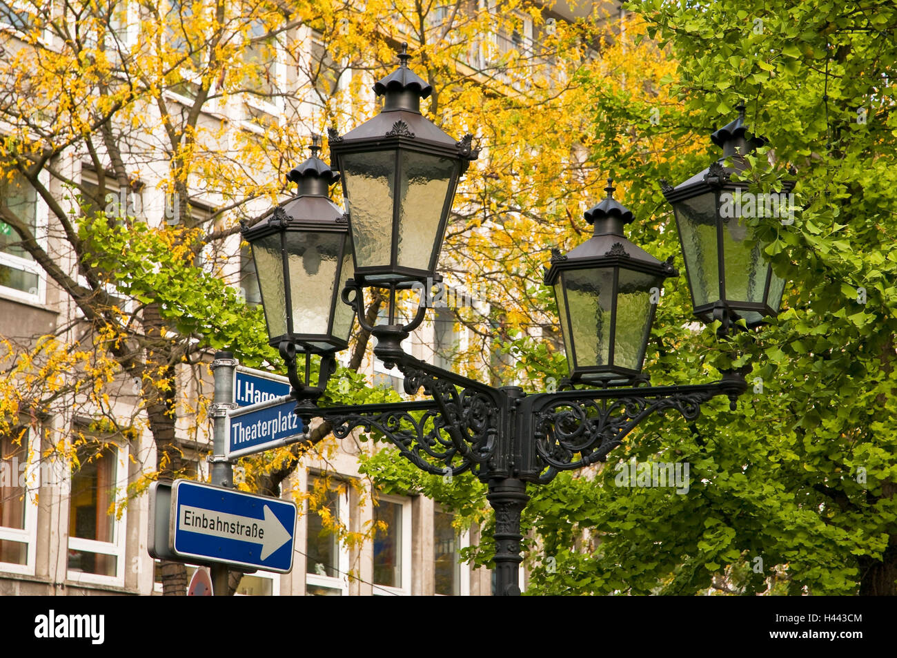 Gas street lamps hi-res stock photography and images - Alamy