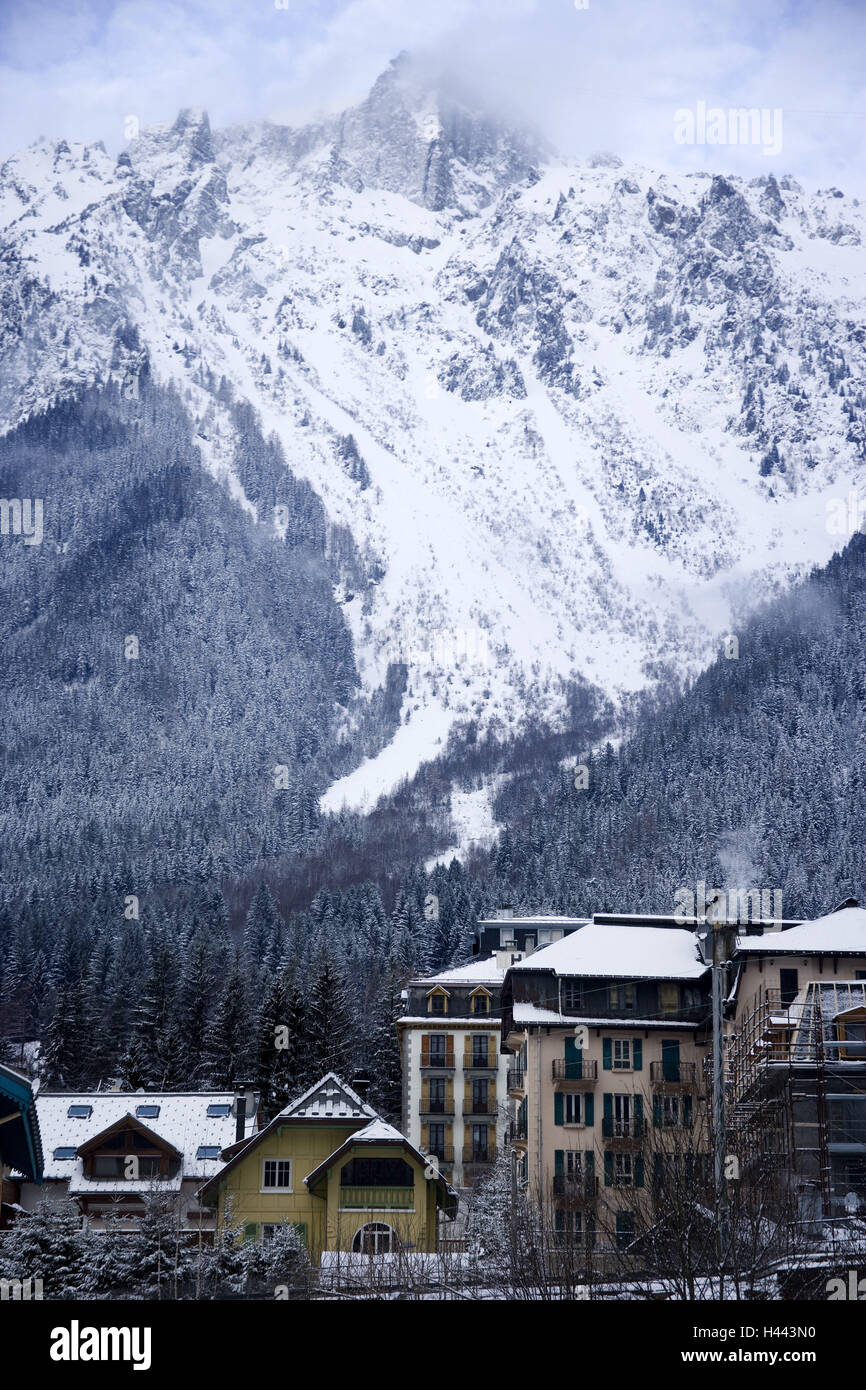 Chamonix Winter Houses High Resolution Stock Photography and Images - Alamy