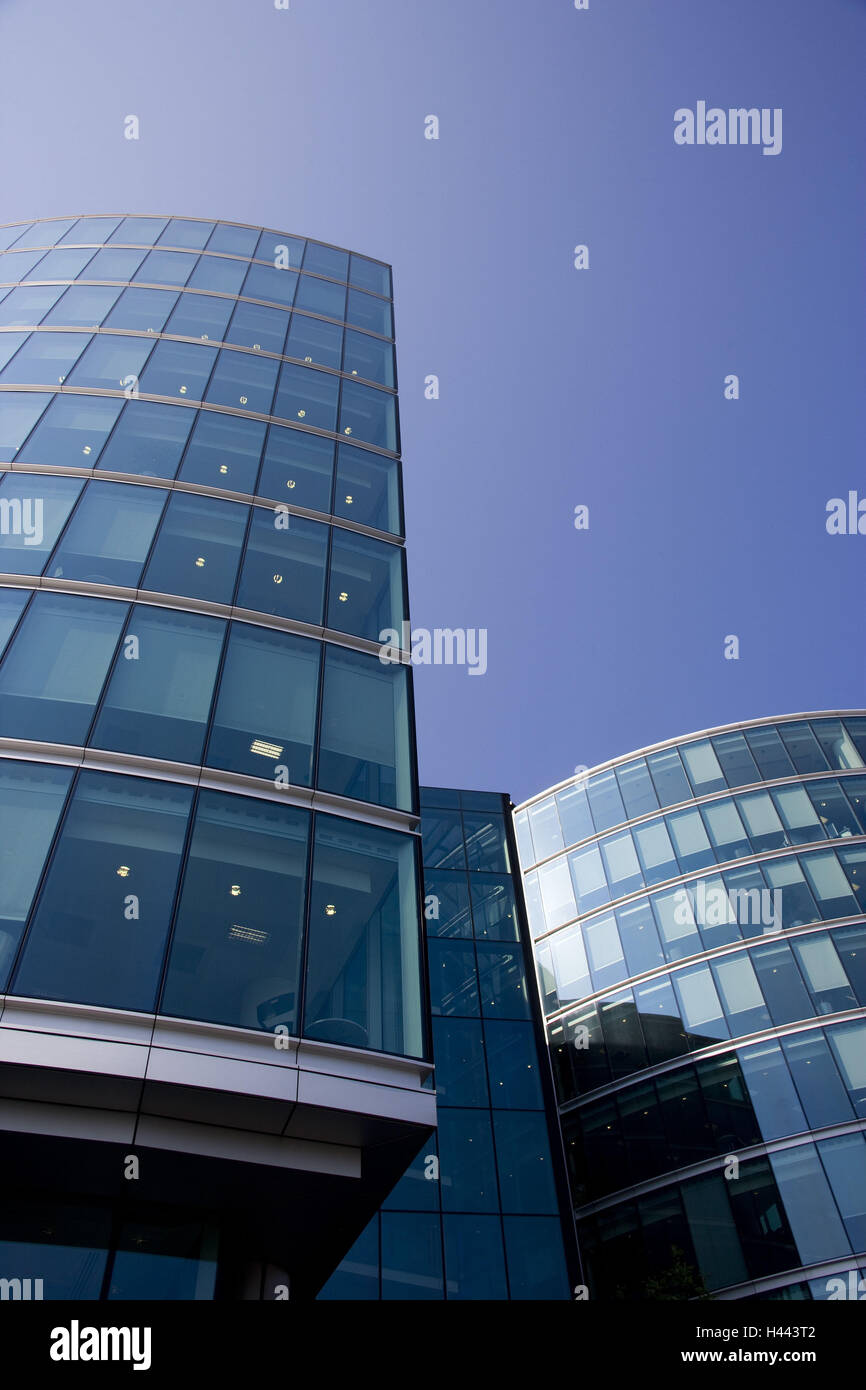 Modern buildings, Southbank, London, England, Great Britain Stock Photo ...